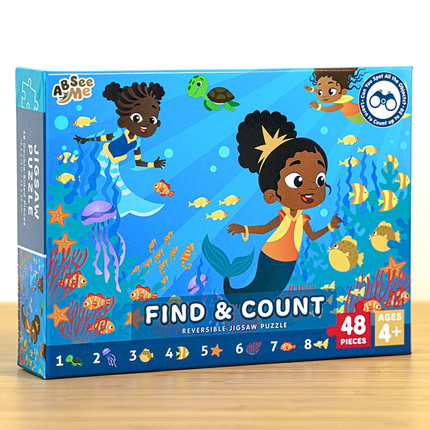 Mermaids Find and Count Puzzle – The Shop at Stepping Stones